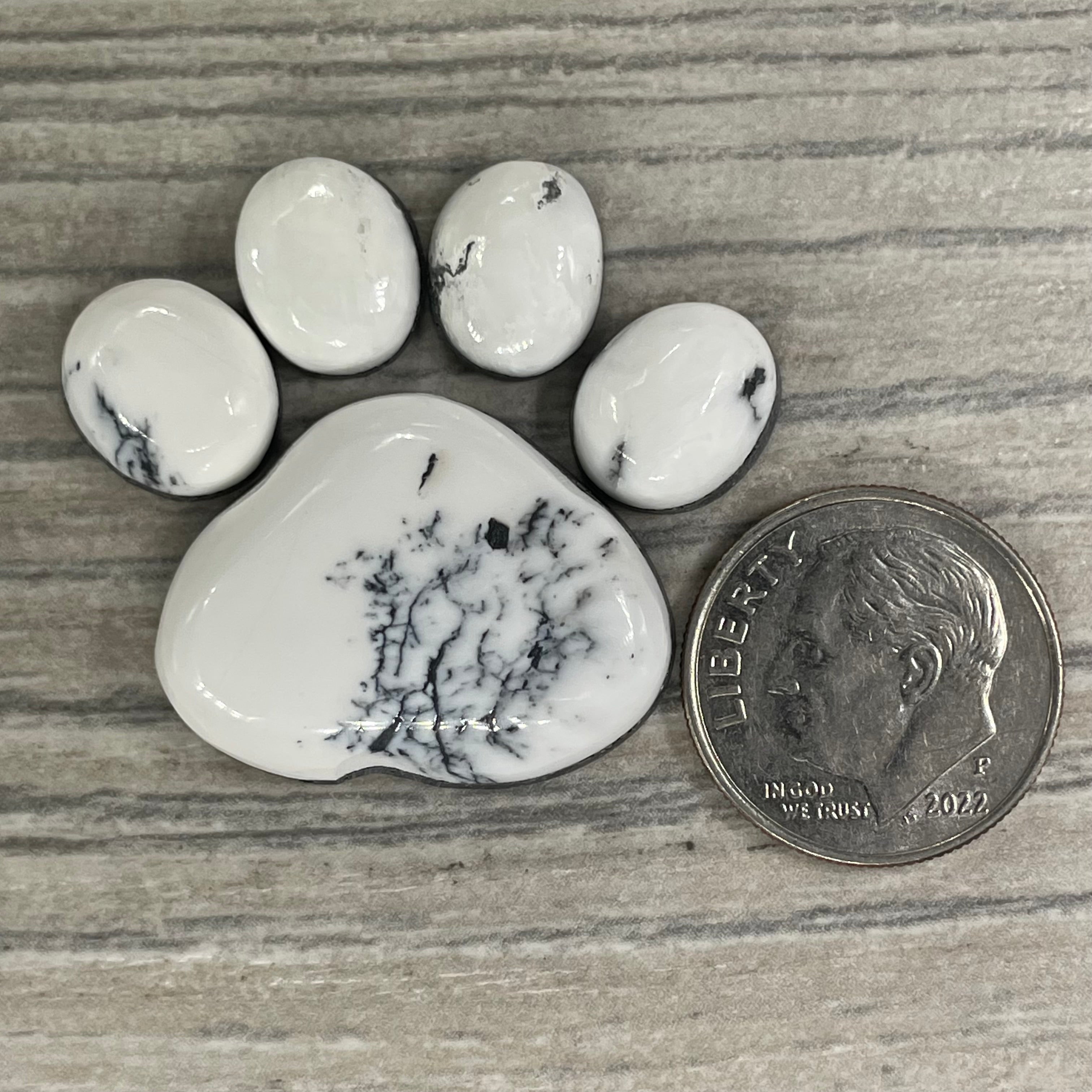 White Buffalo Paw – Peterson Turquoise