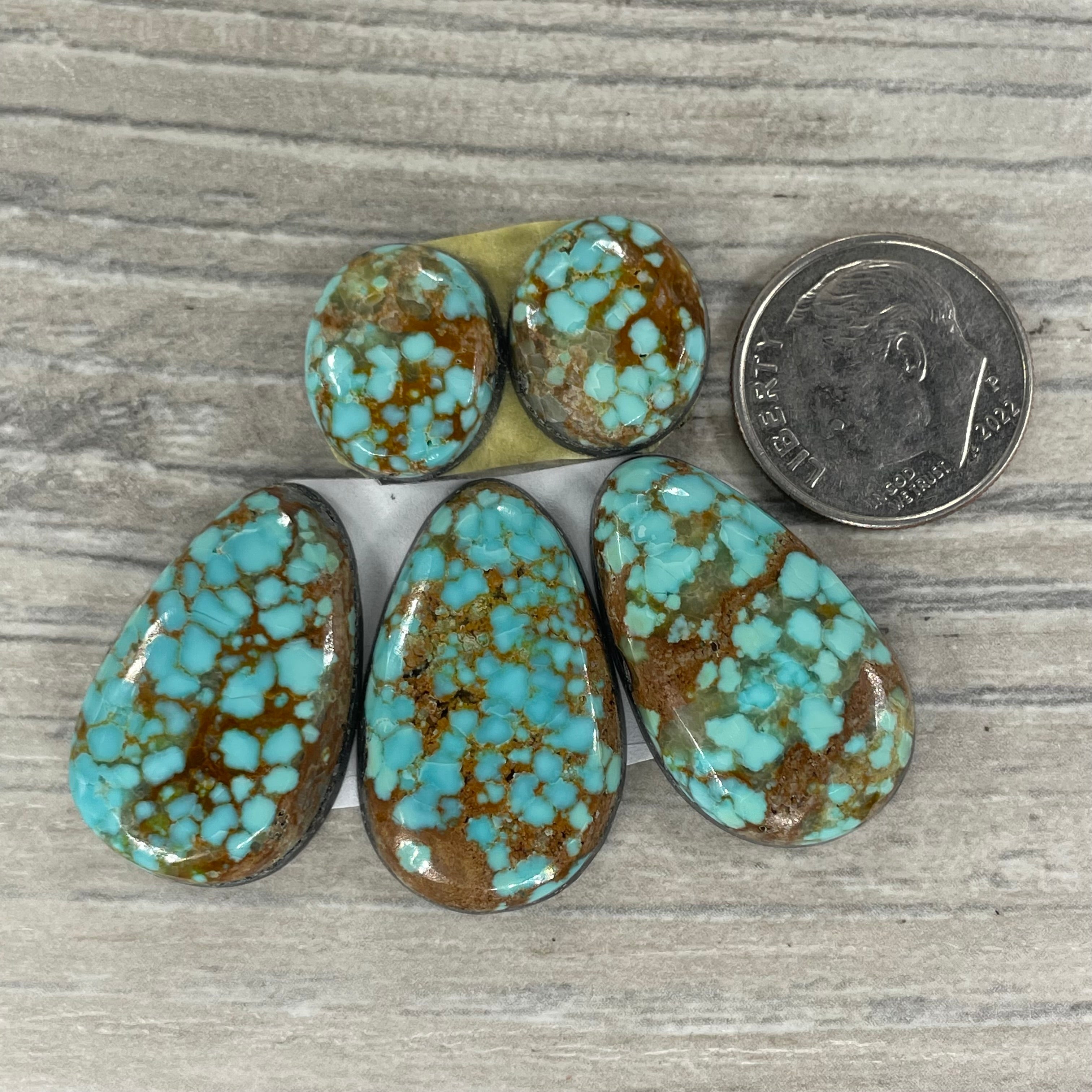 Number 8 Set – Peterson Turquoise
