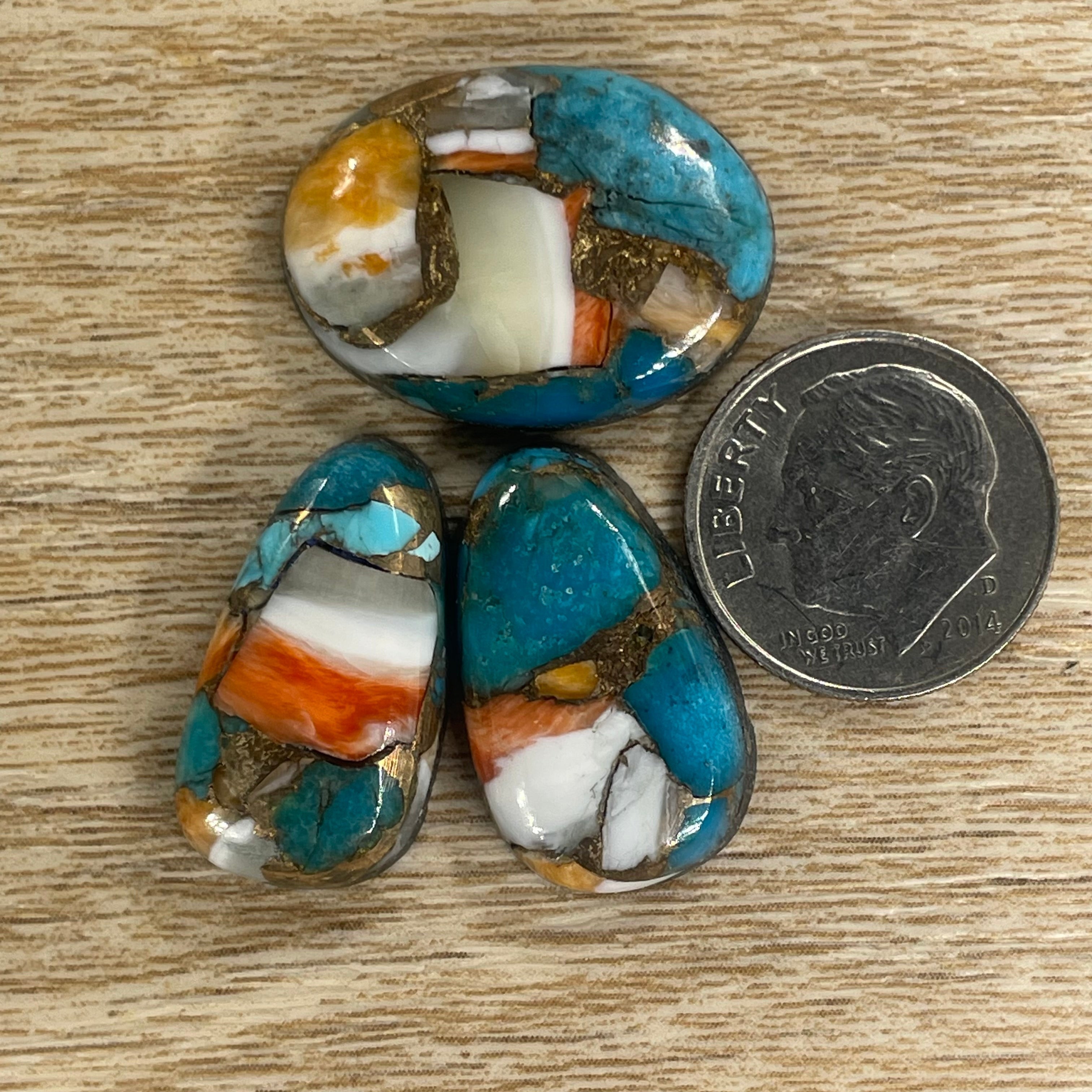 Orange Spiny Turquoise – Peterson Turquoise