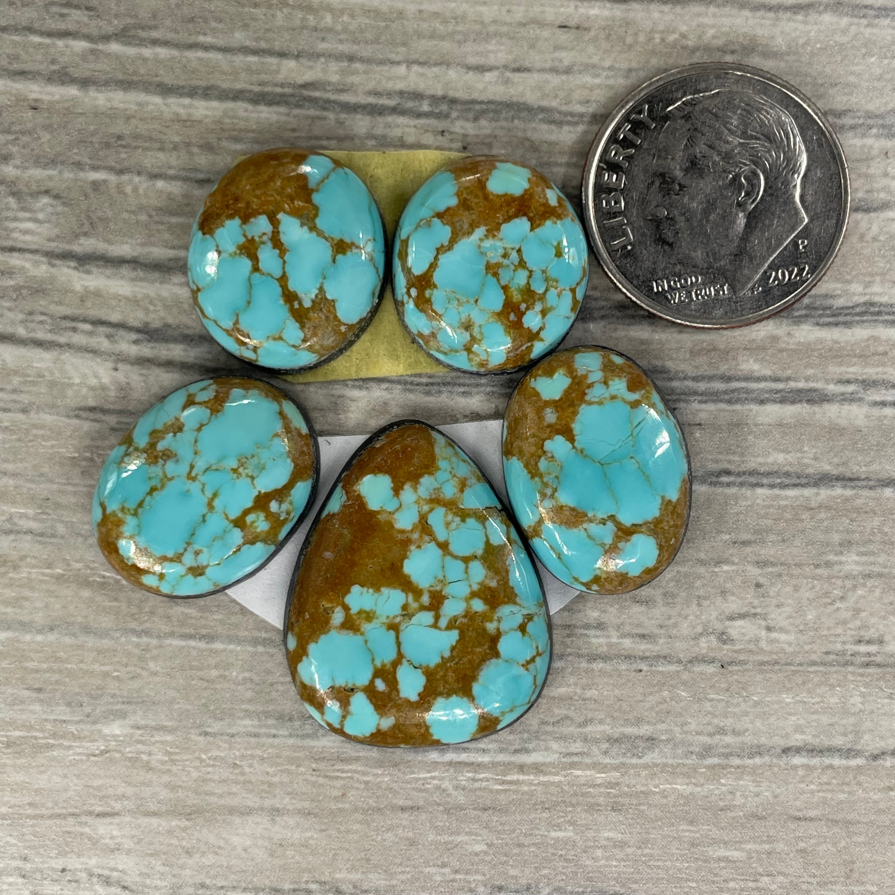 Number 8 Set – Peterson Turquoise